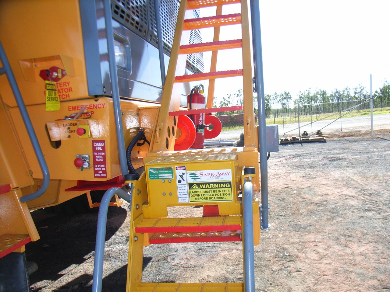 Golding, Belaz 75306 Truck Access, April 2008 009 – HMF Engineering